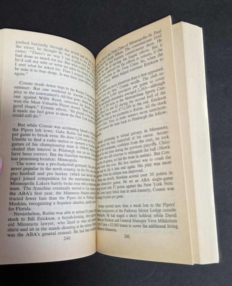 FOUL! Connie Hawkins by David Wolf, 1st Printing 1972 paperback | eBay