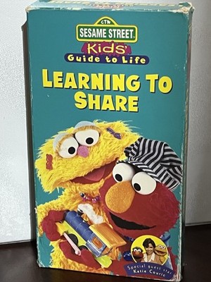 Sesame Street - Kids Guide to Life: Learning to Share (VHS, 1996 ...