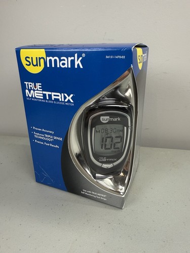 Sunmark True Metrix Self Monitoring Blood Glucose Meter, Exp 05/2027 | eBay