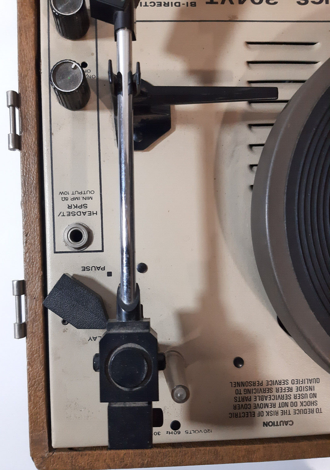 Vintage Audiotronics 304VT Record Player - Power Tested | eBay