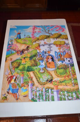 MasterPieces jigsaw puzzle; Ms. Potts' Cottage by Joe Holodook; 300 EZ ...