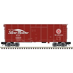 Atlas O 3007909-1 3RL 40' Wagon Top Boxcar Seaboard Silver Meteor 19268 ...