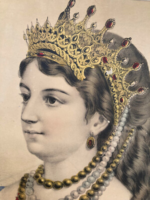 ELIZABETH . CURRIER & IVES LITHOGRAPH; ORIGINAL LITHO | eBay