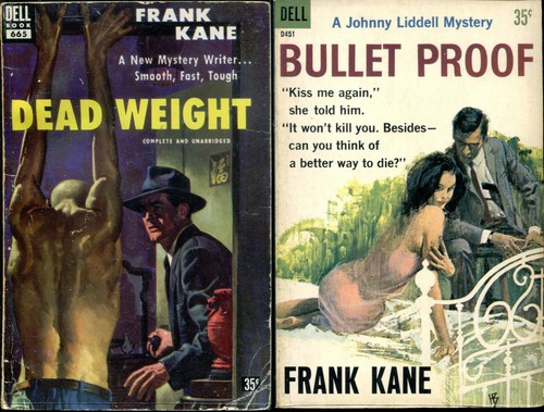 Frank Kane's JOHNNY LIDDELL mystery group - 6 books | eBay