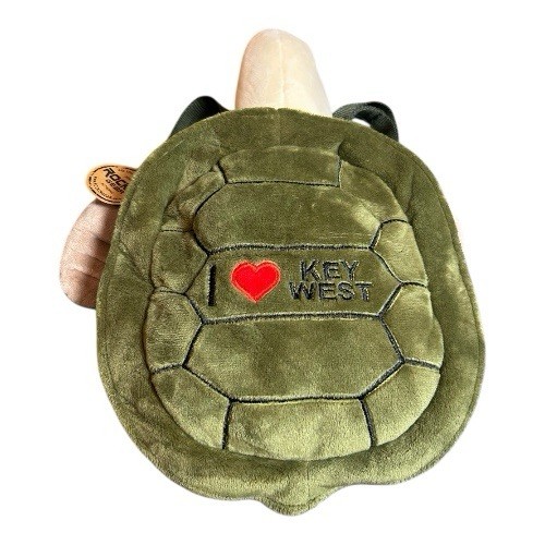 Rockin Gear Green Turtle Small Plush Backpack “I ️ Key West ...
