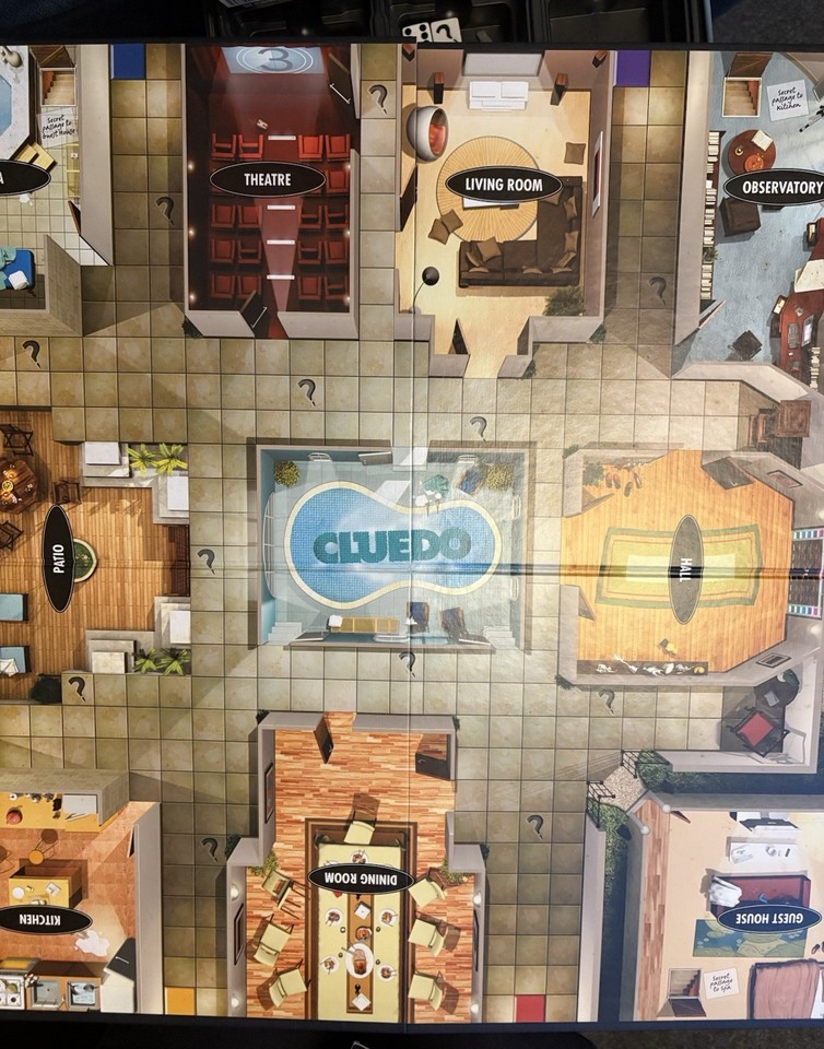 Parker Cluedo Board Game Discover the Secrets, complete, great price ...