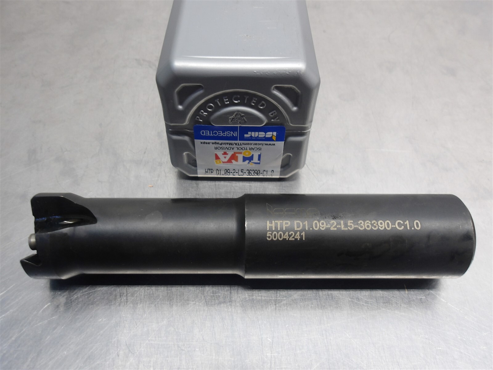 1 NEW! ISCAR Indexable Endmill 2 Flute 1" Shank HTP D1.09-2-L5-36390-C1 ...