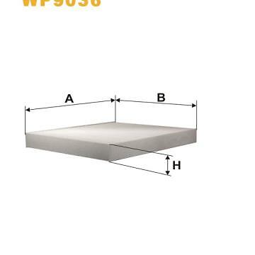 Filter. interior air WIX 6Q08Z0367|6Q0820367B|6Q0820367|6Q0820367 ...