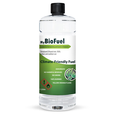 Fuel Ethanol Fire BIOFIRE Clean Burn Bio ethanol Premium Odourless ...