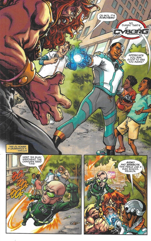 Cyborg Comic 1 First Print Cover A Edwin Galmon 2023 Morgan Hampton Tom ...