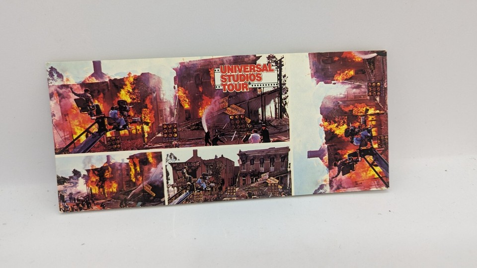 RARE Universal Studios TOUR Florida 1987 Postcards Set 12 KNIGHT RIDER ...