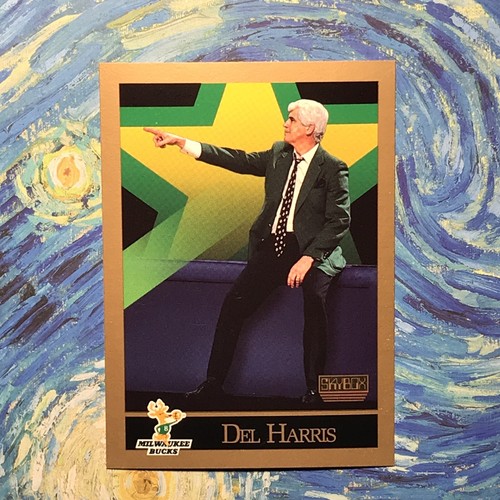 DEL HARRIS 1990 NBA Basketball Card Coach 2A9 | eBay