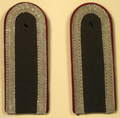 East German Germany STASI Lance Corporal Shoulder Boards Rank NVA DDR ...