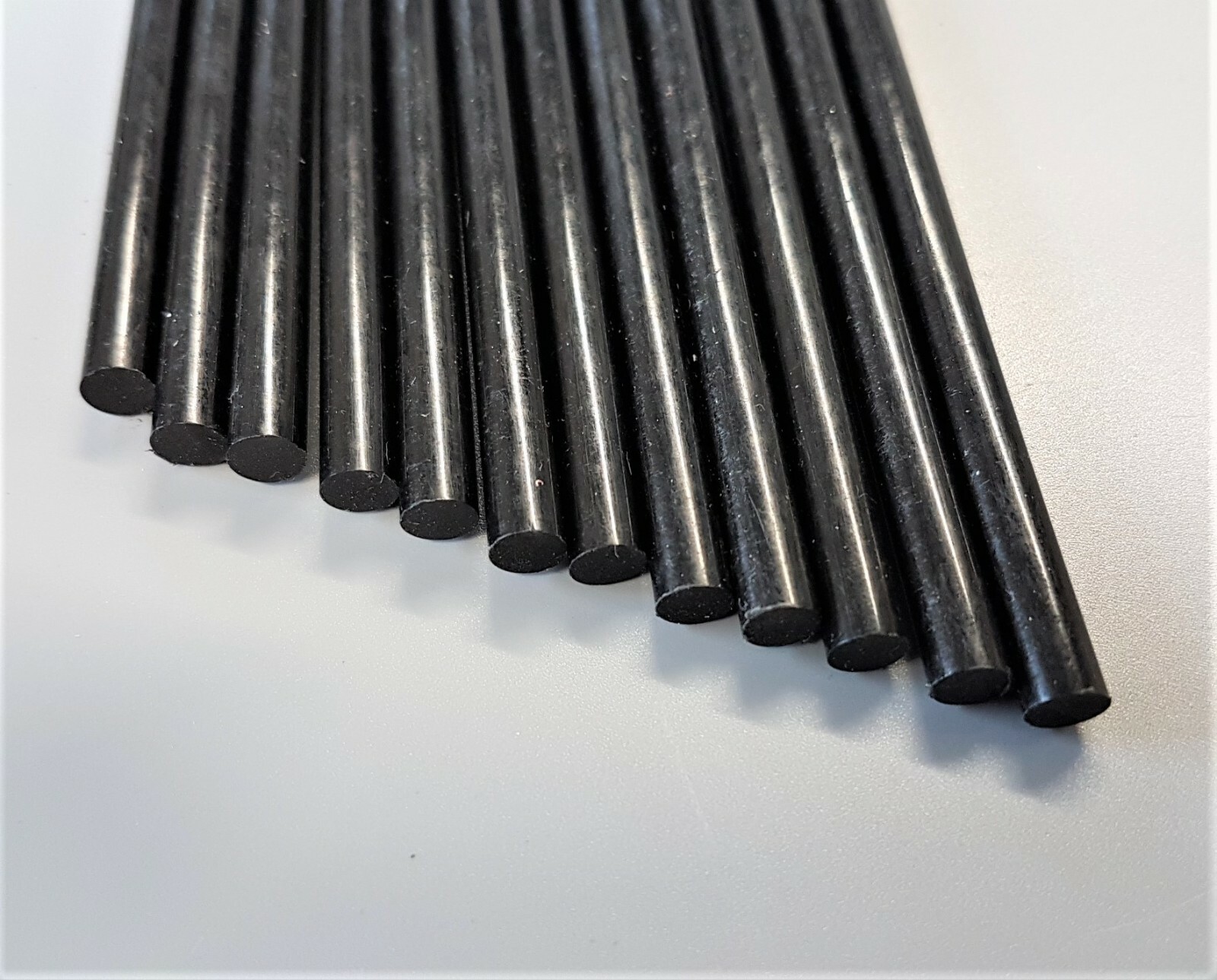 5mm Acetal Plastic Rod Bar Round Black 5mm Bar 50 100 150 200 300 ...