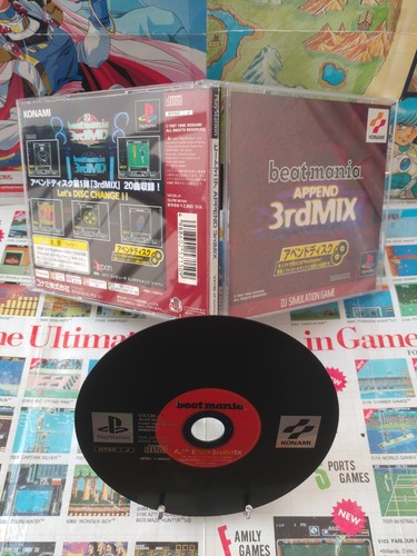 Playstation PS1: Beatmania Append 3rd Mix [TOP KONAMI 1ERE EDITION] Jap | eBay