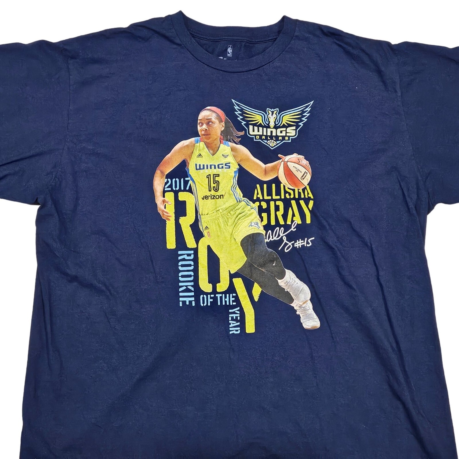 Allisha Gray 2017 Rookie of the Year Fanatics Men's G… - Gem