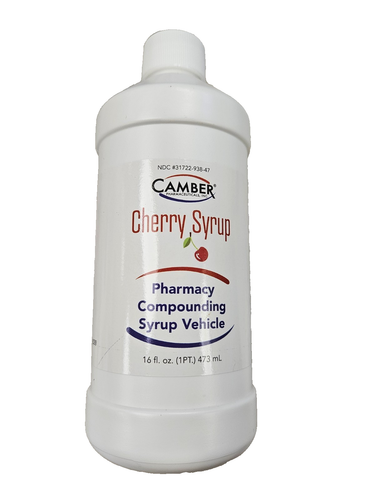 Cherry Syrup Vehicle for Compounding Liquids CAMBER 16oz / | eBay