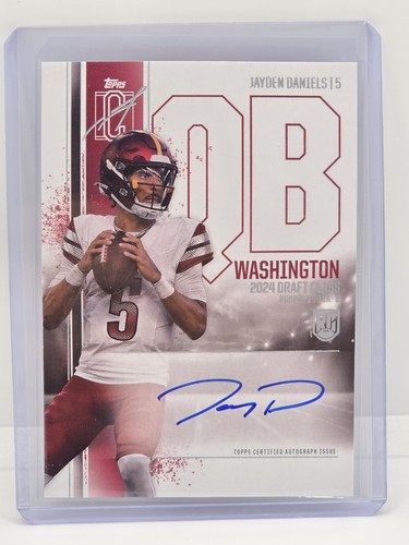24 Signature Jayden Daniels Autographed RC | eBay