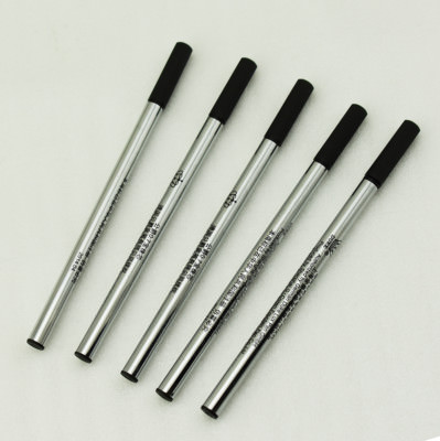 5pcs Duke Black Rollerball Pen Ink Refills 0.7mm, Push Type 110mm of ...