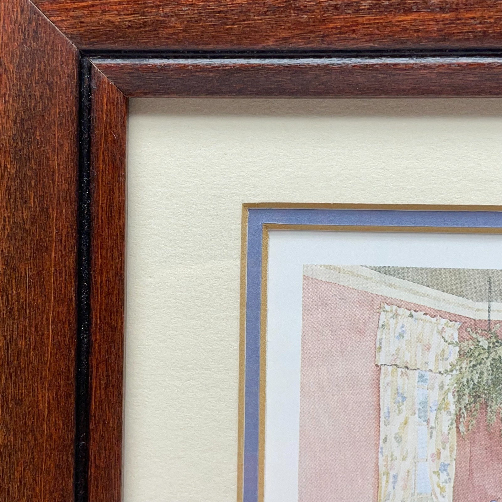 EUC Artist Helen Downing Hunter's "Hearthside Afternoon", Framed Print ...