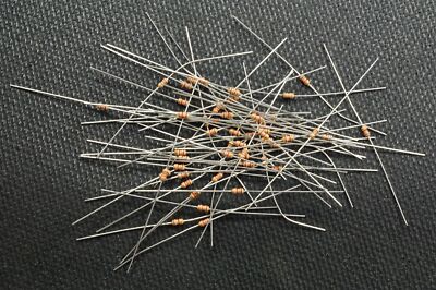 Lot of 50 CFR-12JB-1K8 Yageo Carbon Film Resistor 1.8K Ohm 5% 1/6W ...