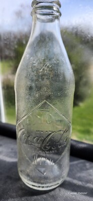 ⭐️Rare! DIAMOND COCA COLA BOTTLE STRAIGHT SIDES 10 OZ. NO DEPOSIT 1960 ...