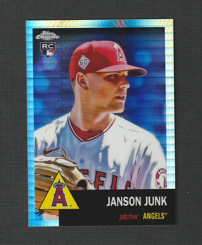 2022 Topps Chrome Platinum Janson Junk Rookie Prism Refractor #280 ...