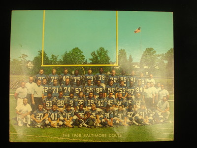 1968 Baltimore Colts Color Team Photograph -7.75″ x 9.75″ | eBay