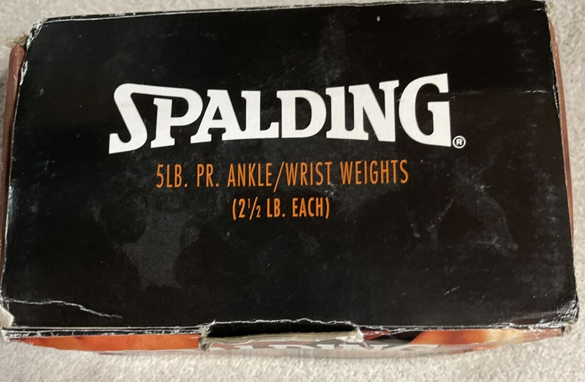 Spalding 5lb Pair Ankle Wrist Weight Set | eBay