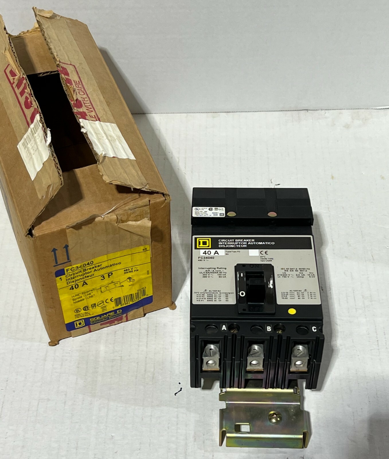 Square D FC34040 Industrial Control System for sale online | eBay