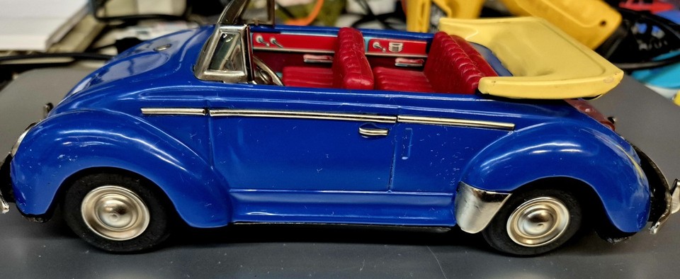 Vintage 1950s Nomura Japan Tin Vw Volkswagen Cabriolet Beetle Käfer | eBay