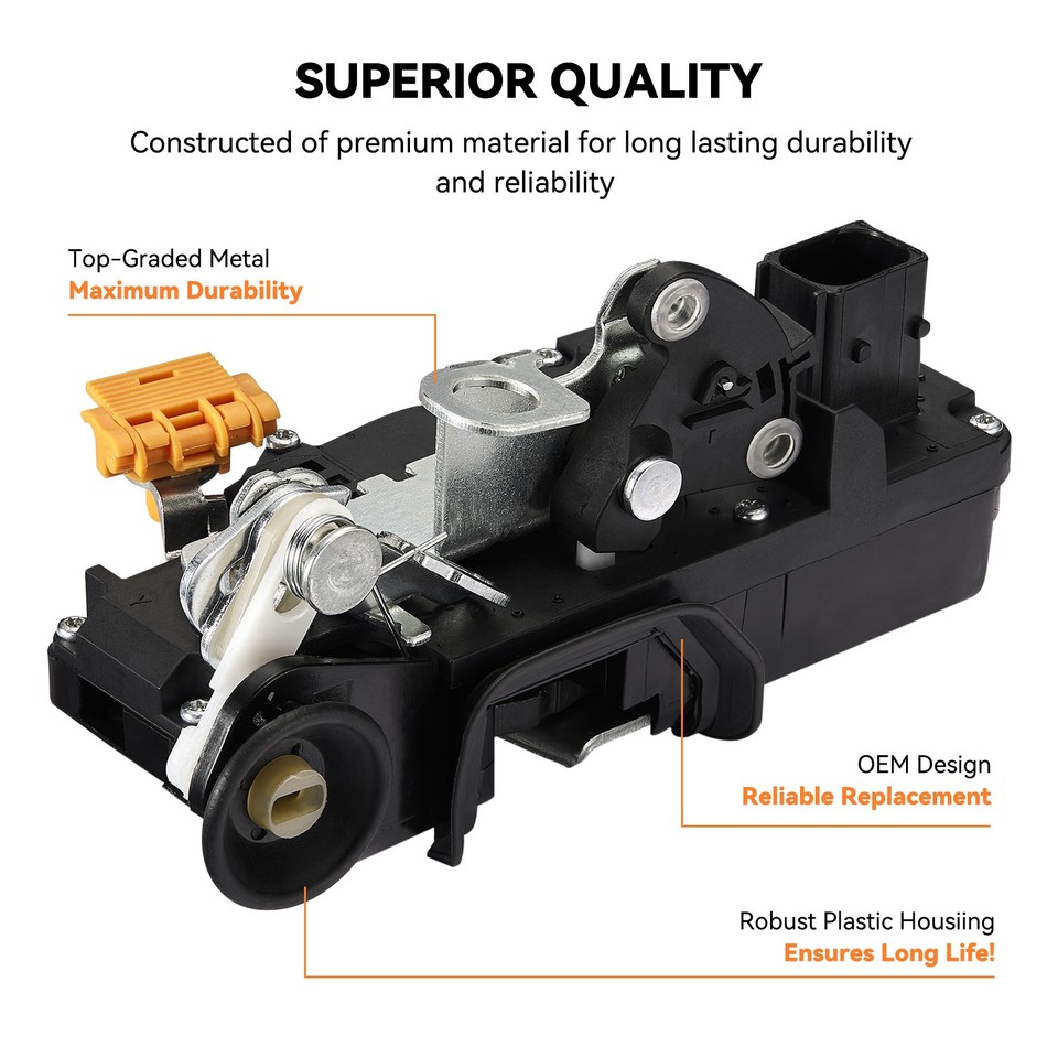 Driver Side Left Rear Door Lock Actuator Fit For Chevy Suburban Tahoe ...