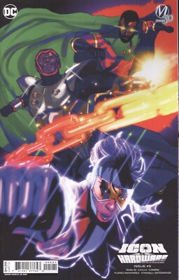 ICON VS HARDWARE #5 COVER B JAY HERO VARIANT VF/NM DC HOHC 2023 | eBay