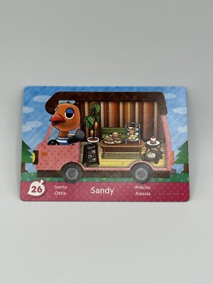 26 Sandy - Animal Crossing RV Welcome amiibo Series New Leaf Amiibo ...