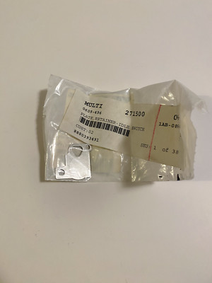 NEW NOS OEM ARCTIC CAT SNOWMOBILE IDLE SWITCH RETAINING PLATE 0609-496 ...