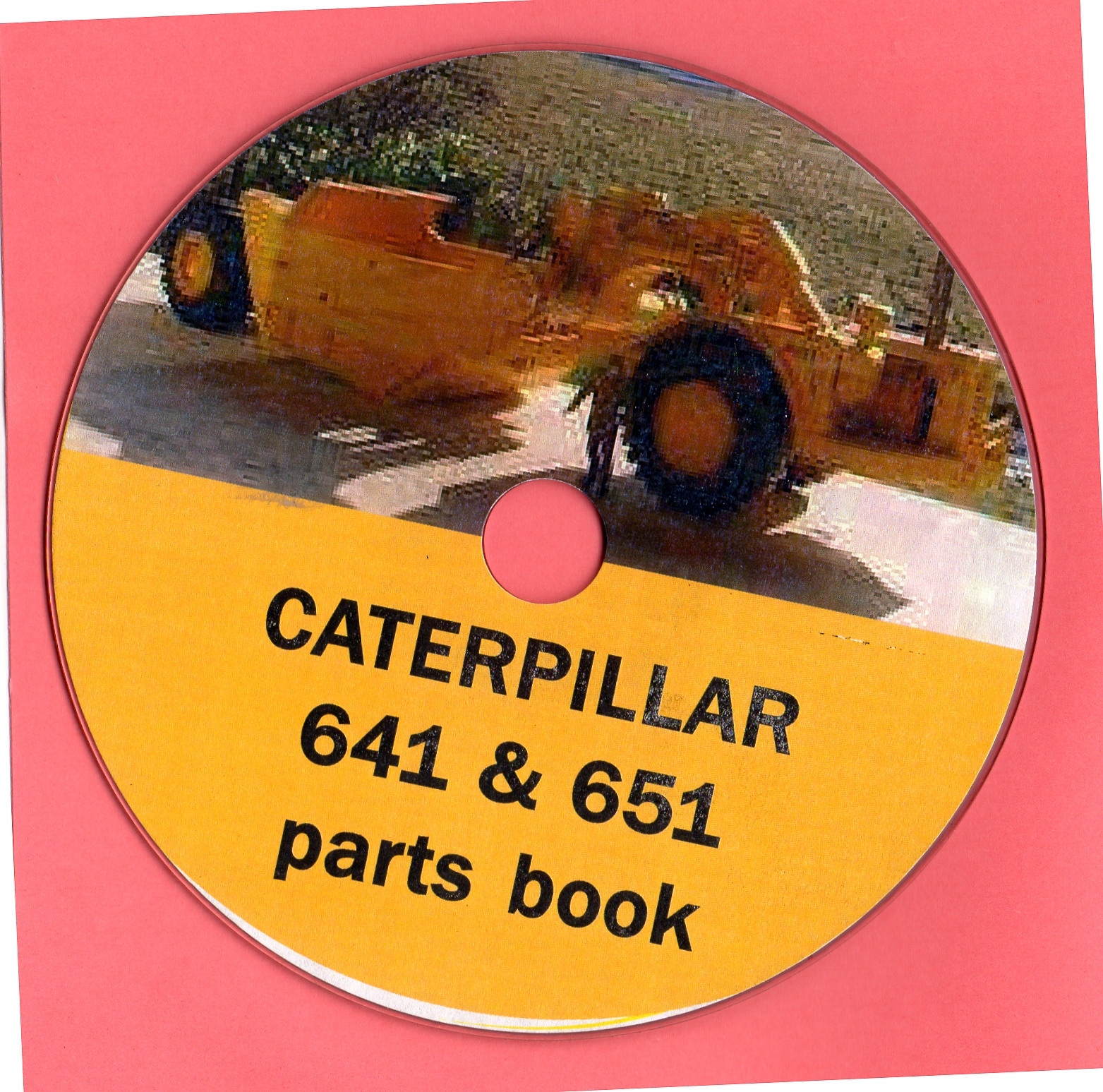 CAT 641 & 651 Illustrated parts manual for tractor on CD-Rom | eBay