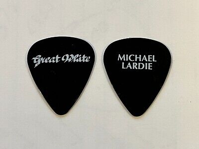 Great White Michael Lardie Guitar Pick 1992 Psycho City Tour Hard Rock ...