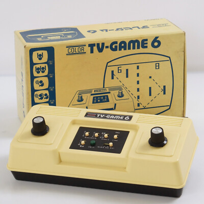 COLOR TV GAME 6 Console System Boxed CTG-6S Nintendo Tested JAPAN ...