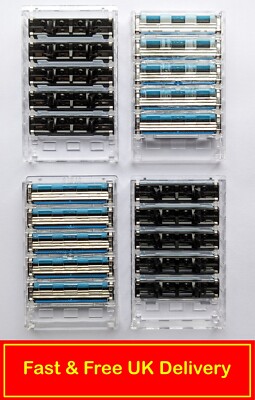 Tri-Flexxx Triple Blade Razor Blades to fit Gillette Sensor, Excel - 1 ...