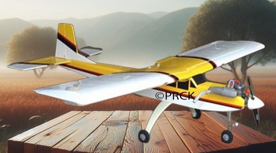 High Wing Advanced Trainer II 55" WS RC Model Airplane Printed Plans ...