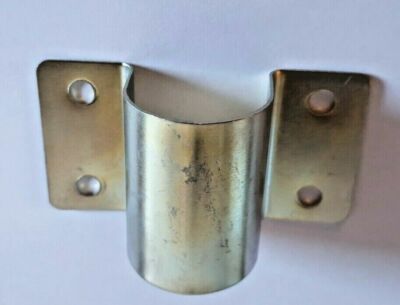 2x D Sign Clips Sign Clamps Brackets for Posts Stainless Steel No bolts ...