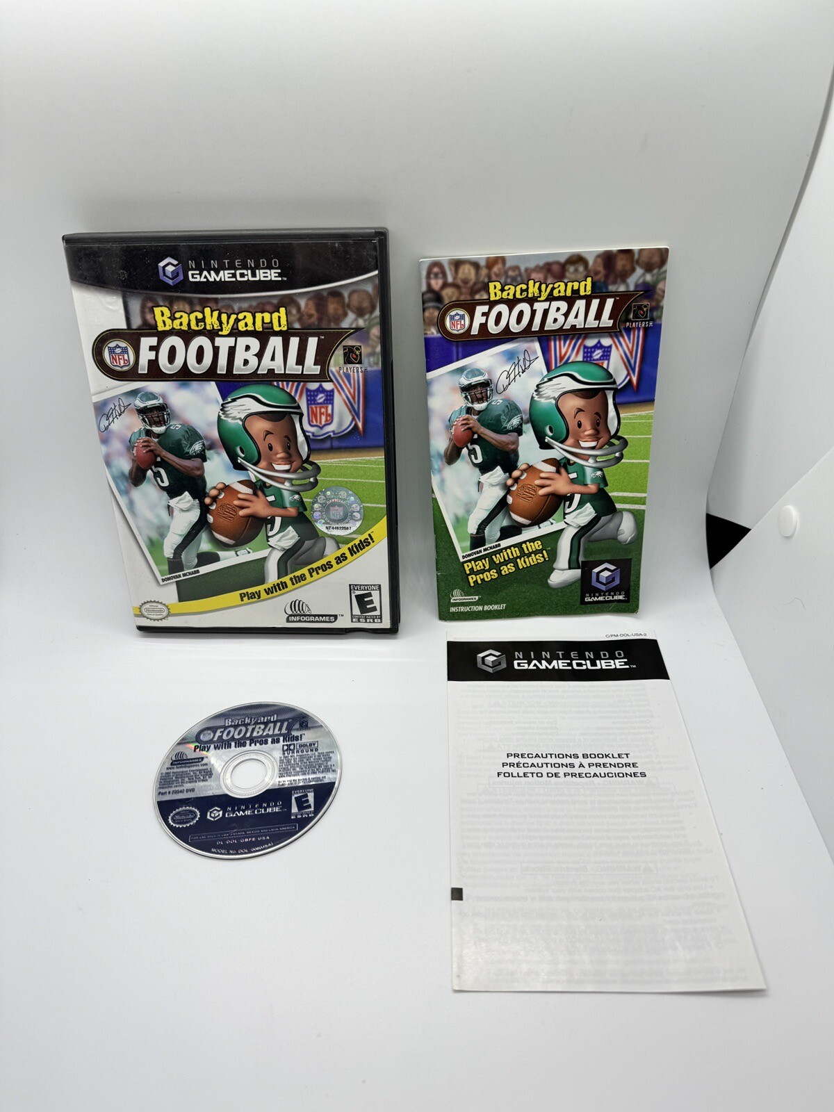 Backyard Football (Nintendo GameCube) Complete CIB Nice! 742725235427| eBay