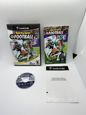 Backyard Football (Nintendo GameCube) Complete CIB Nice! 742725235427| eBay