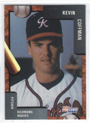 1992 Richmond Braves (Class AAA-Atlanta Braves) Kevin Coffman | eBay