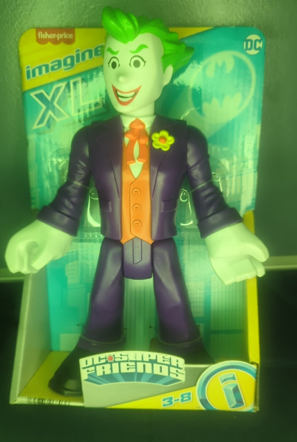 Fisher Price Imaginext XL DC Super Friends Batman Villain The Joker ...