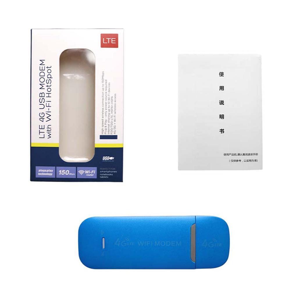 4G Router Portable 4G WiFi Dongle 150Mbps USB Modem for Laptop (Blue ...