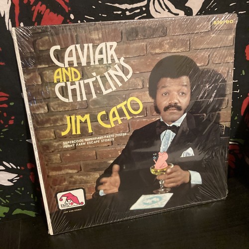 SEALED Jim Cato Caviar and Chitlins Vinyl Record LP LAFF A169 Adult ...