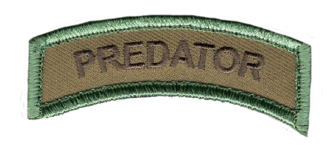 PREDATOR TAB MOVIE HOOK FASTENER PATCH (MTP2) | eBay