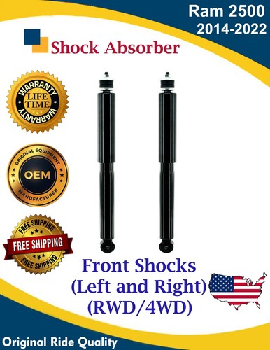 Premium Quality OE Front Shocks For 2014-2022 Ram 2500 2WD/4WD Lifetime ...