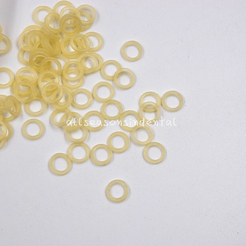 100 Pcs/Pack Dental Latex Rubber Band Orthodontic Elastic 6.5Oz Fox 1/4 ...